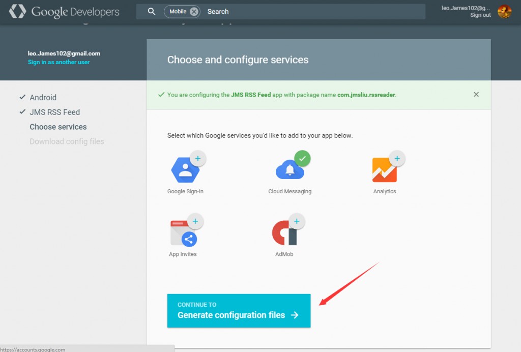 Add Push Notification in Android RSS Reader Using Google Cloud Messaging